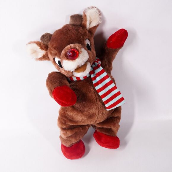 Toys | Rudolph The Red Nose Reindeer Dandee Animated Dancing Music ...
